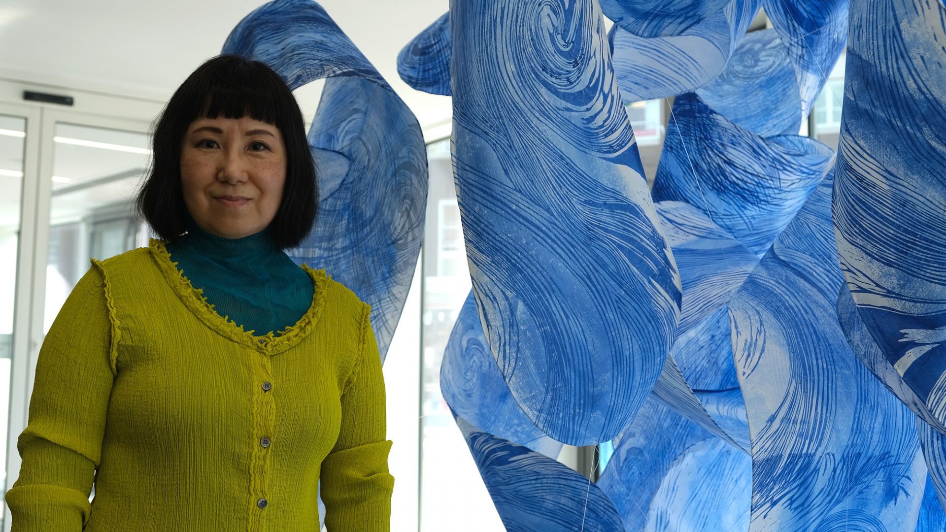 Japanese artwork unveiled at The Wave during year as UK City of Culture